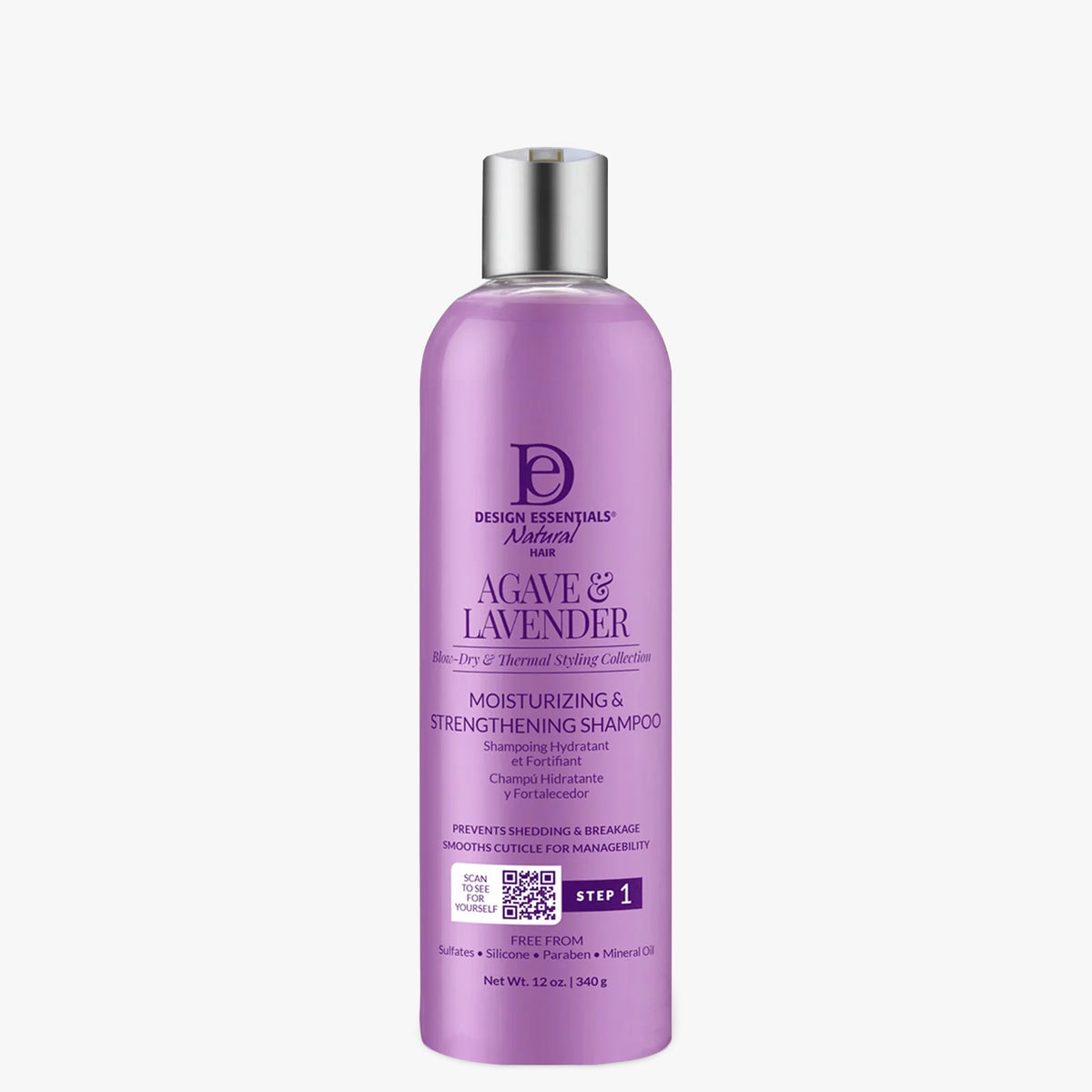 Design Essentials Agave & Lavender Moisturizing & Strengthening Shampo ...